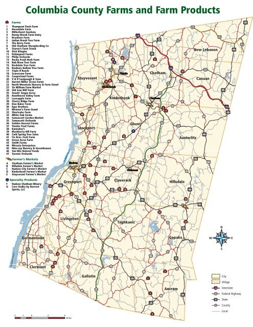 Farm Guide - Columbia County Tourism