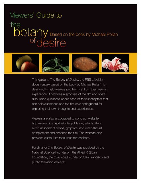 Viewers' Guide to - PBS