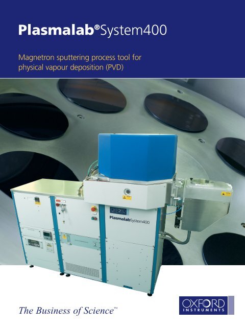 PlasmalabSystem400 Magnetron sputtering process tool for physical