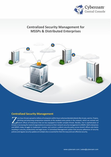Cyberoam CCC brochure
