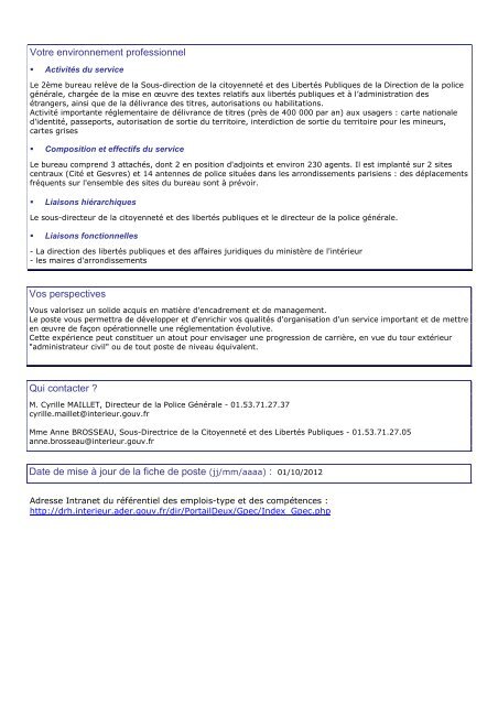 Durée attendue sur le