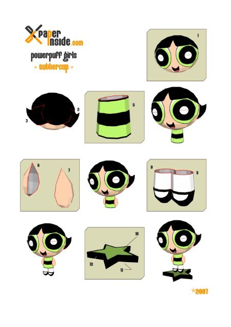 Buttercup Papercraft - Paper Inside