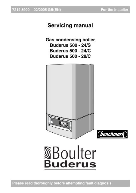 SA - Buderus 500-24S/24C/28C- EN - Around Town Flats