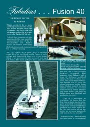 37 - Fusion Catamarans