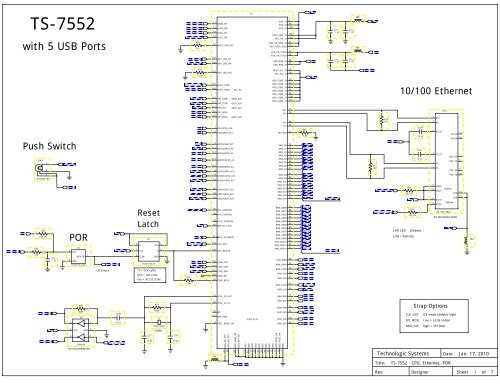TS-7552 Schematic - Technologic Systems