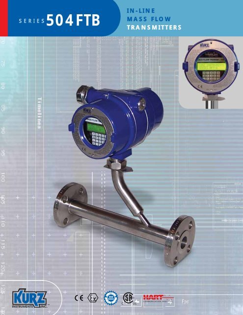 IN-LINE MASS FLOW TRANSMITTERS