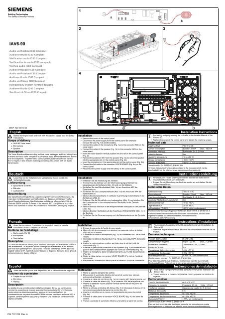 IAV6-90 - Simon Technologies