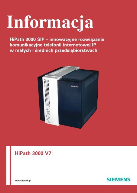 HiPath 3000 V7.0