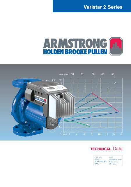 Varistar 2 Series - Armstrong Pumps