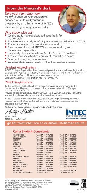 Electrical Engineering - INTEC College