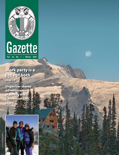 Winter 2007 - The Alpine Club of Canada