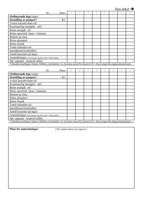 Snu arket År:……….