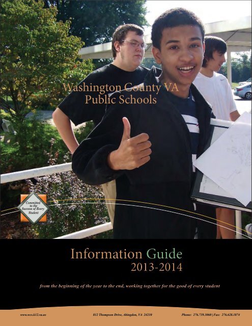 School Information Guide - Washington County Public Schools