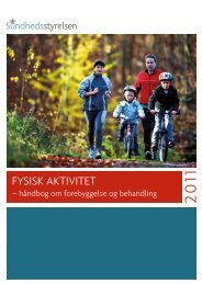Fysisk aktivitet og immobilitet - Gad