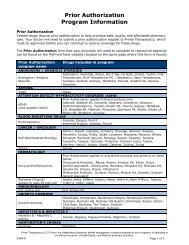 Prior Authorization Program Information and Forms - Blue Cross and ...