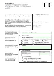 Form K16 - Application for an Official Search ... - Land Registry