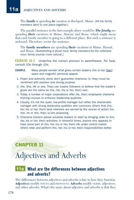 11a ADJECTIVES AND ADVERBS