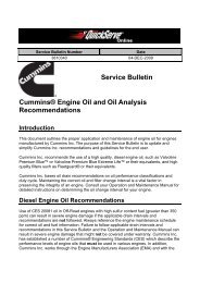 cummins service, parts and service training publications