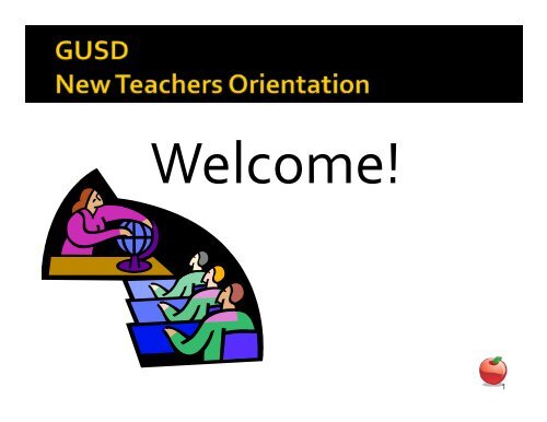 New Teacher Orientation 2011-12 PowerPoint (PDF version)