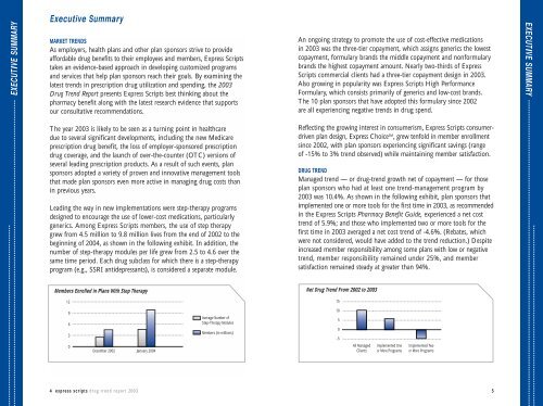 Executive Summary - Express Scripts