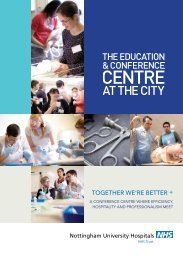 Behavioural standards - Nottingham University Hospitals NHS Trust