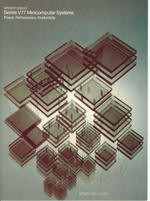 Sperry Univac Series V77 Minicomputer Systems: Power ...