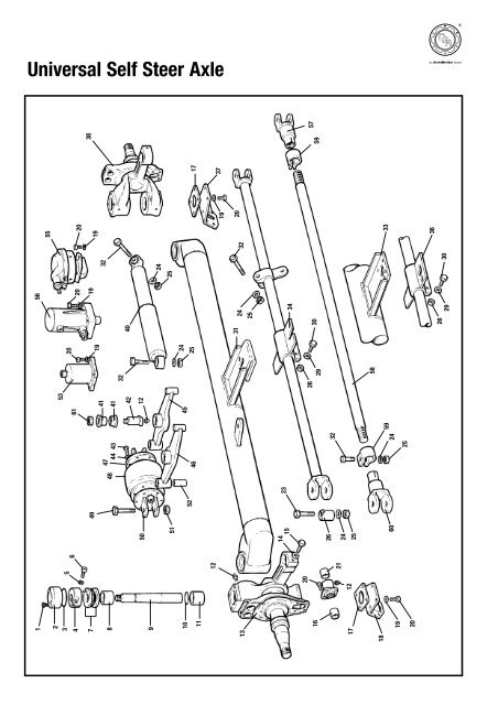 Universal Self Steer Axle