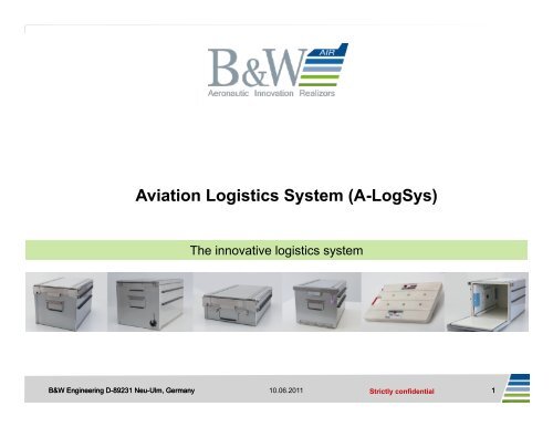 Aviation Logistics System (A-LogSys)