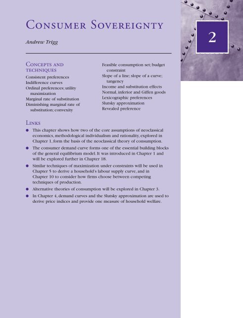 Consumer Sovereignty