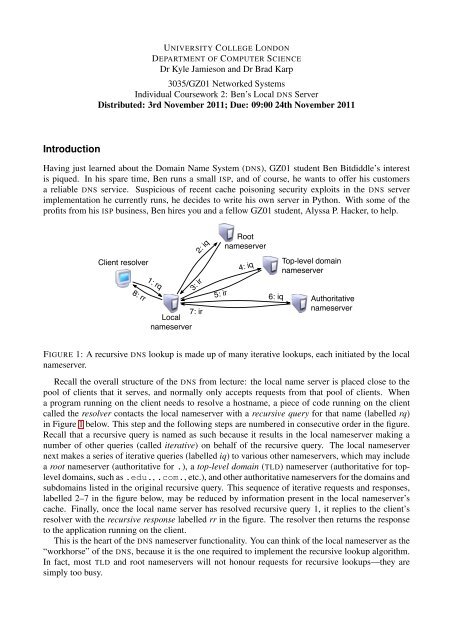Introduction - UCL Department of Computer Science