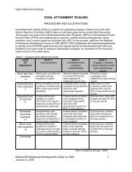 Goal Attainment Scaling in Rehabilitation - King's College London