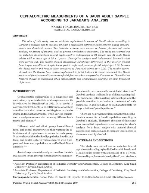 24B-Podj (20).pmd - Pakistan Oral and Dental Journal - PODJ