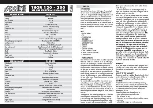 THOR 130 - 200 - Polini