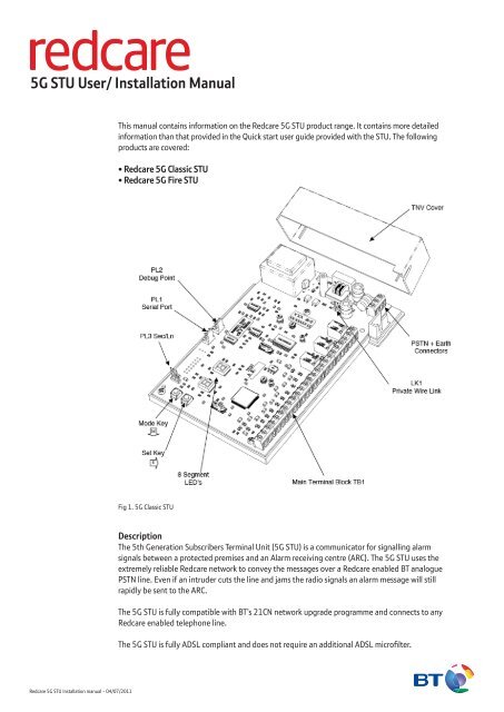 5G STU Installation Guide - Redcare