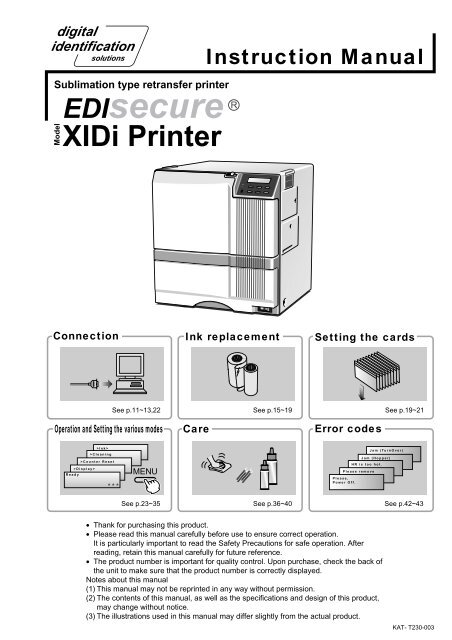 XIDi Printer