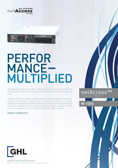 W-1000 - GHL Systems Berhad