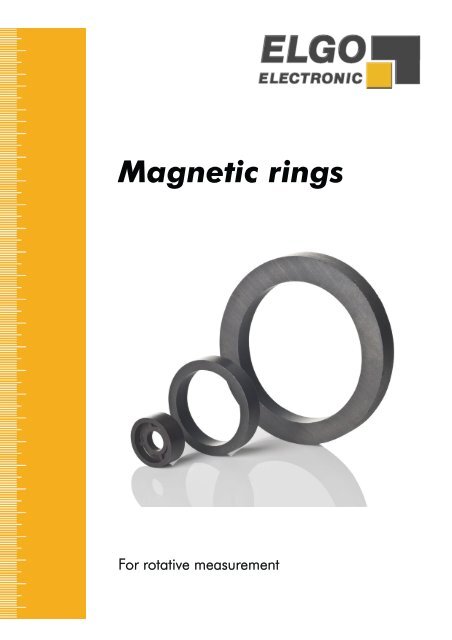 Magnetic rings - ELGO Electric GmbH