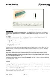 Step Molding Options - Armstrong