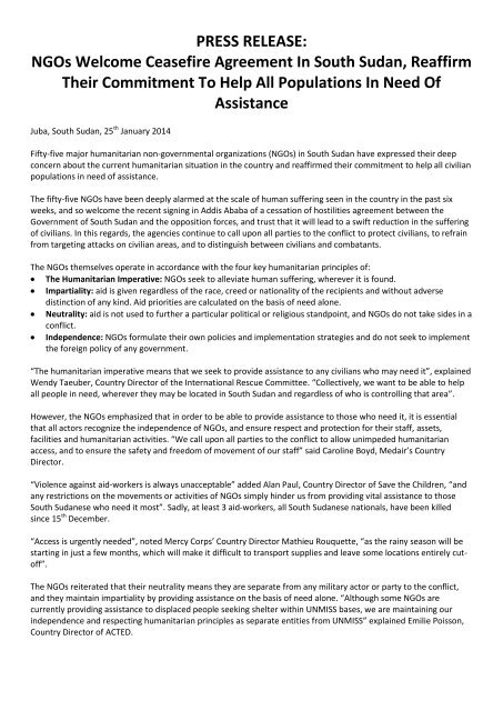 140125 PR NGOs Reaffirm Commitment To Help All In Need - Final