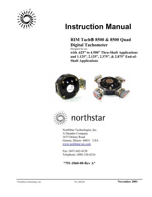 RIM 8500 Manual.pdf - Dynapar