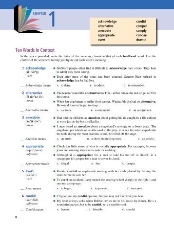 46 PART ONE Ten Steps to