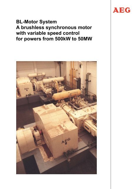 BL-Motor System - AEG Industrial Engineering