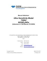 Model 100E - Teledyne API