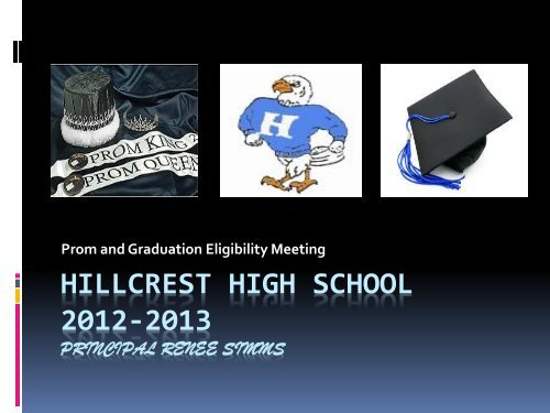 Prom Eligibility Parent Meeting Presentation