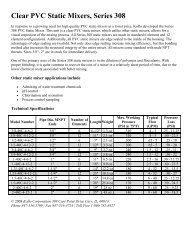 Download Spec Sheet - Clear PVC Pipe and Fittings