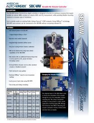SBC-GPC1 - American Auto-Matrix