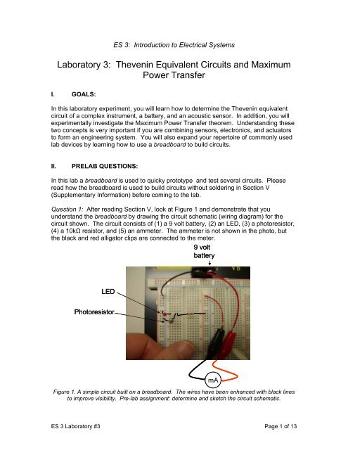 Laboratory 3 - Department of Electrical & Computer Engineering