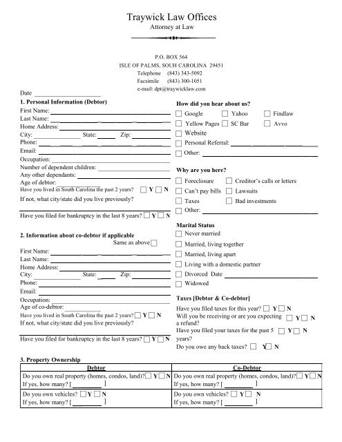 initial consultation form initial consultation form