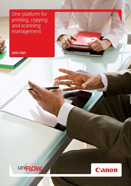 uniFLOW Brochure - Canon