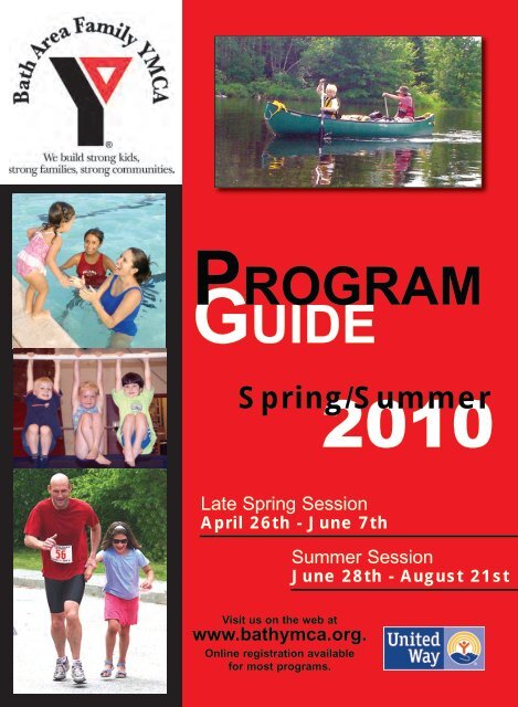 GUIDE PROGRAM - the Bath Area Family YMCA